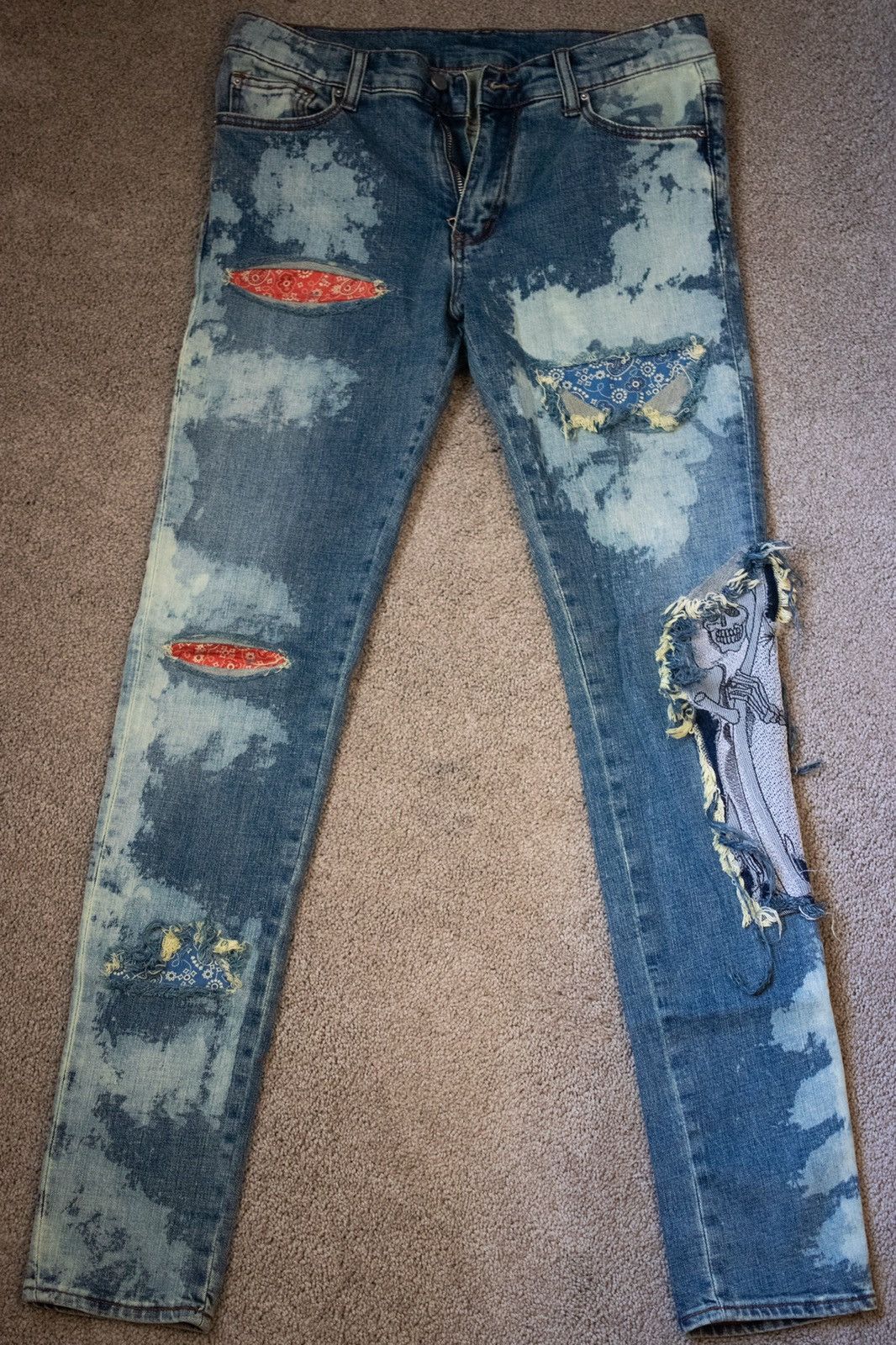 Mnml Mnml X161 Skinny Fit Jeans Grailed