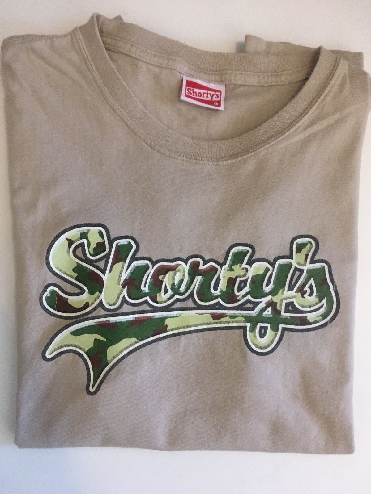 Shorty's Skateboards Camo Logo | Grailed