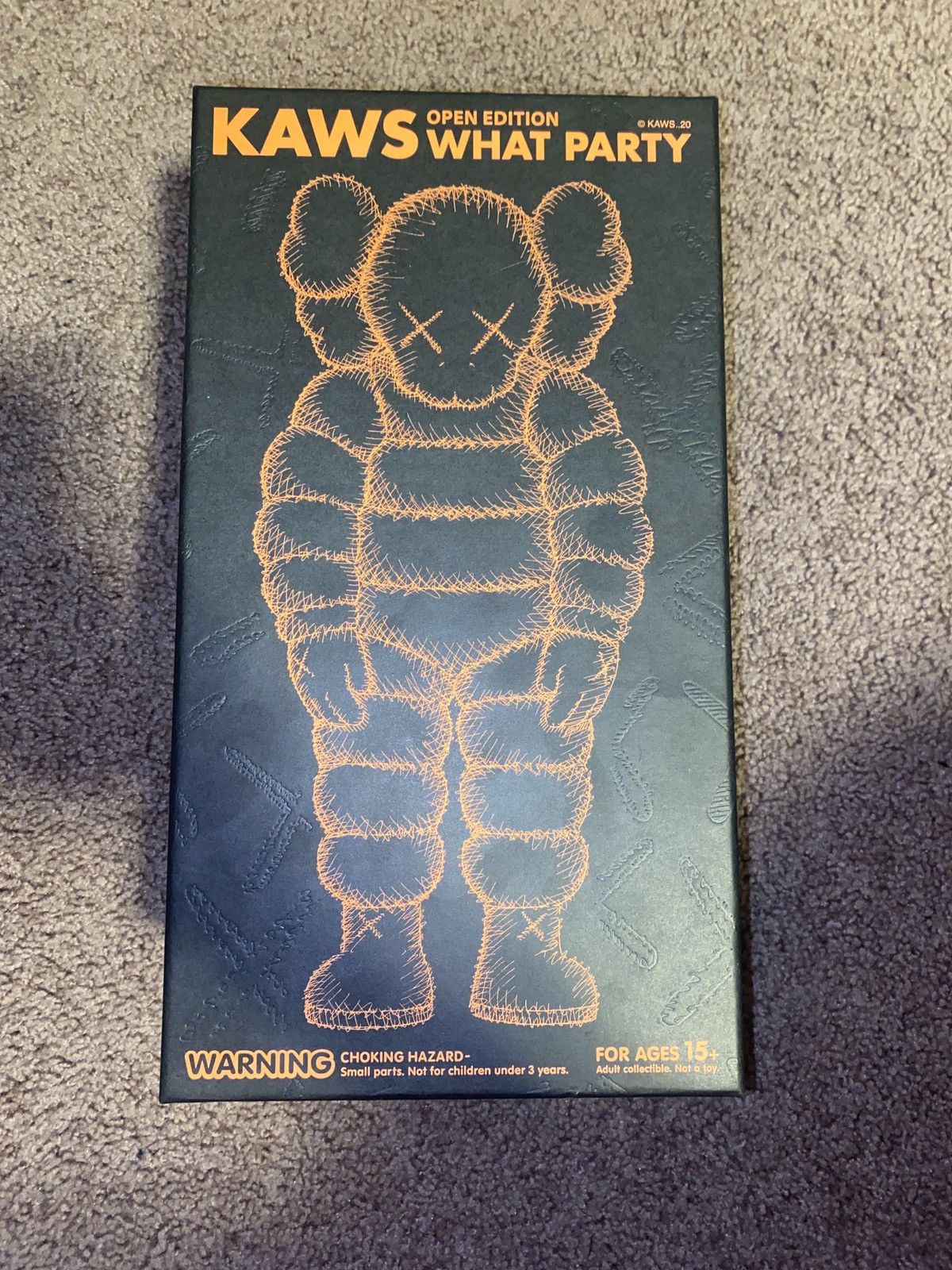 Kaws KAWS What Party Orange | Grailed