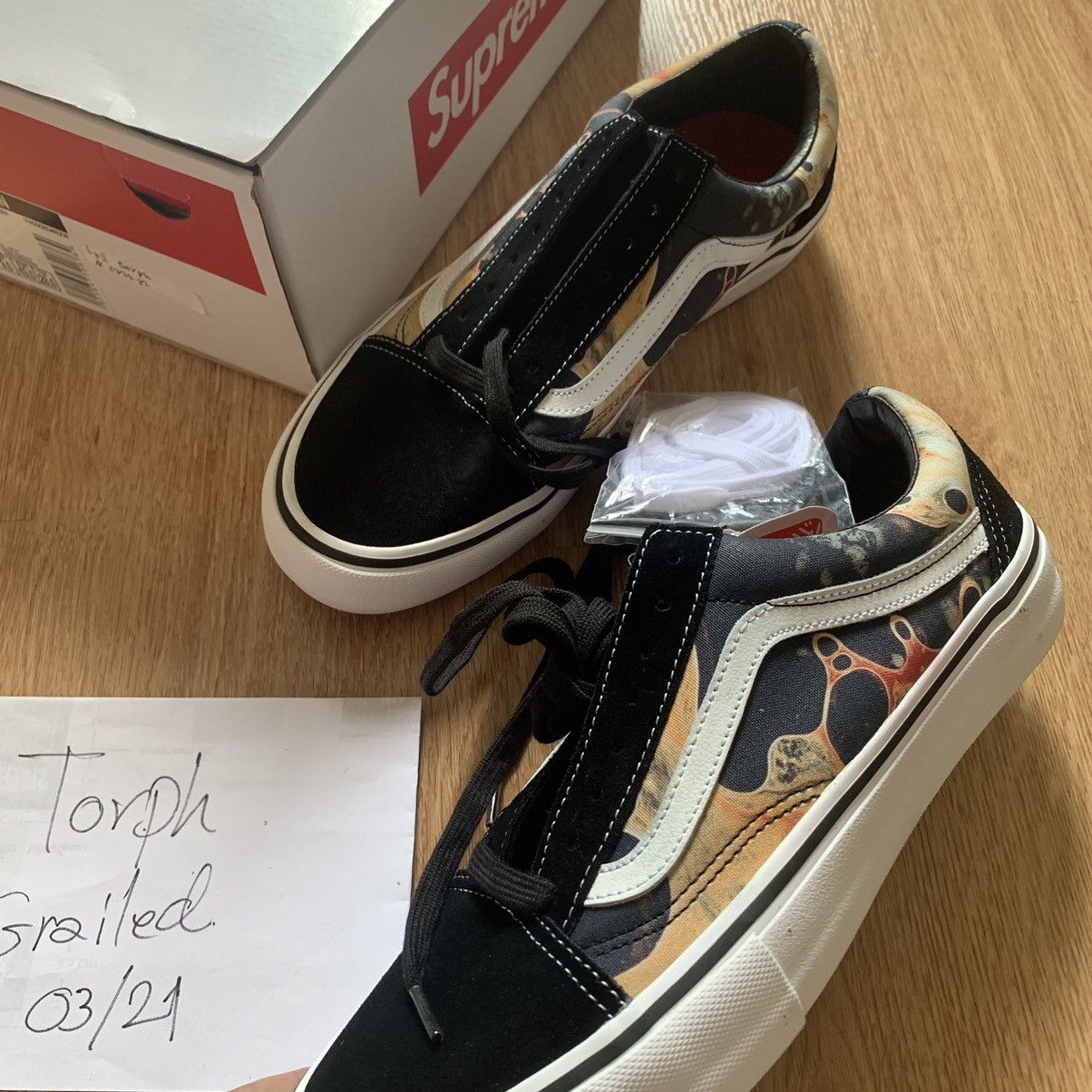 Supreme Vans x Andres Serrano x Blood and Semen Metallica | Grailed