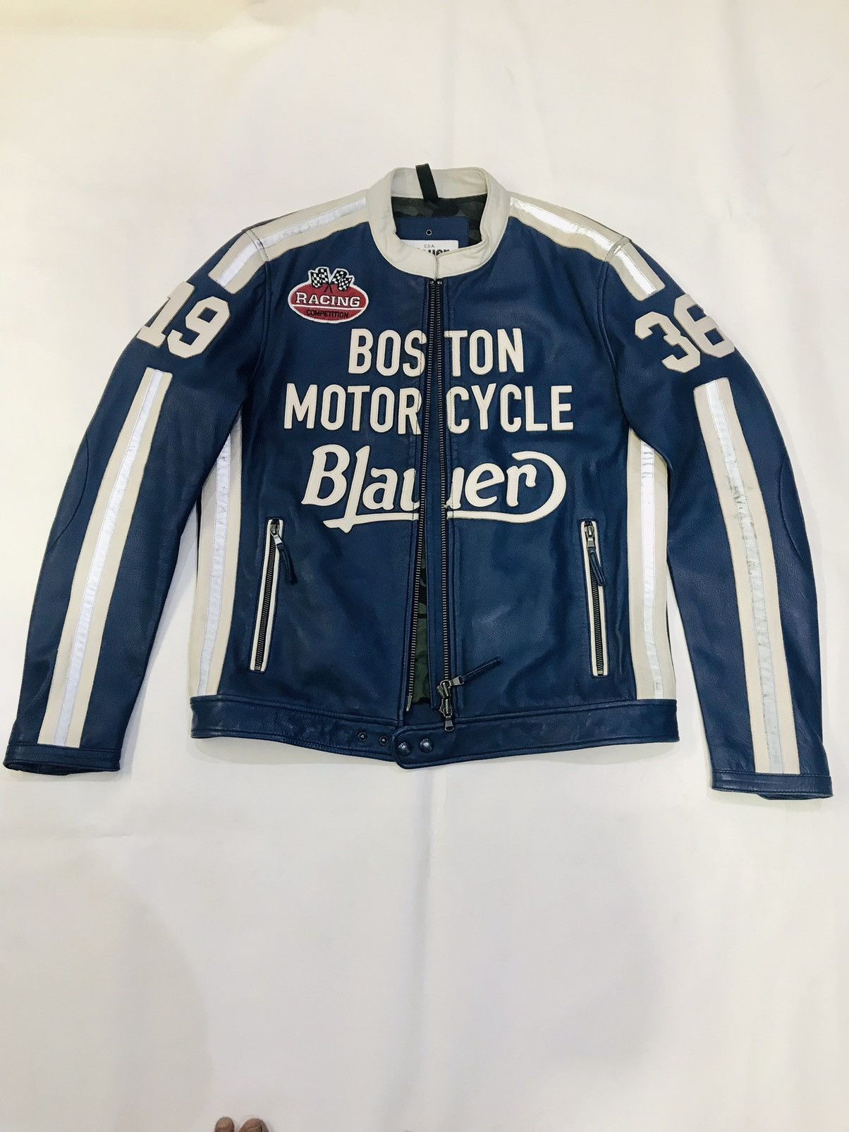 Other Blauer leather jacket | Grailed