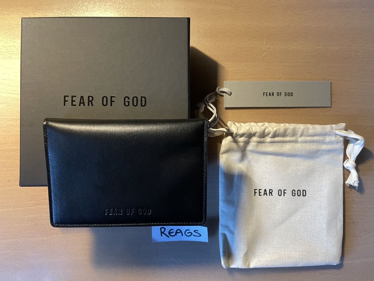 Fear of God Seventh Collection Leather Passport Wallet FOG | Grailed