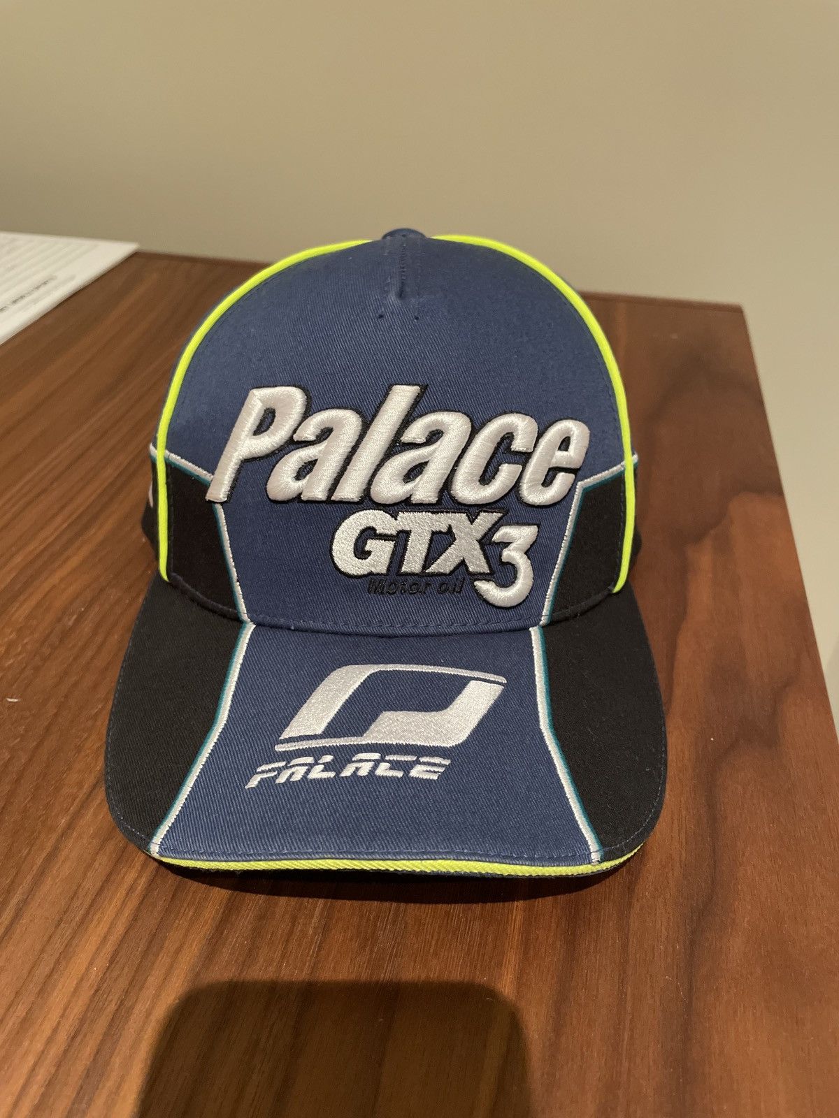 Palace Palace Motorcross 5 Panel Blue GTX3 Cap/Hat | Grailed