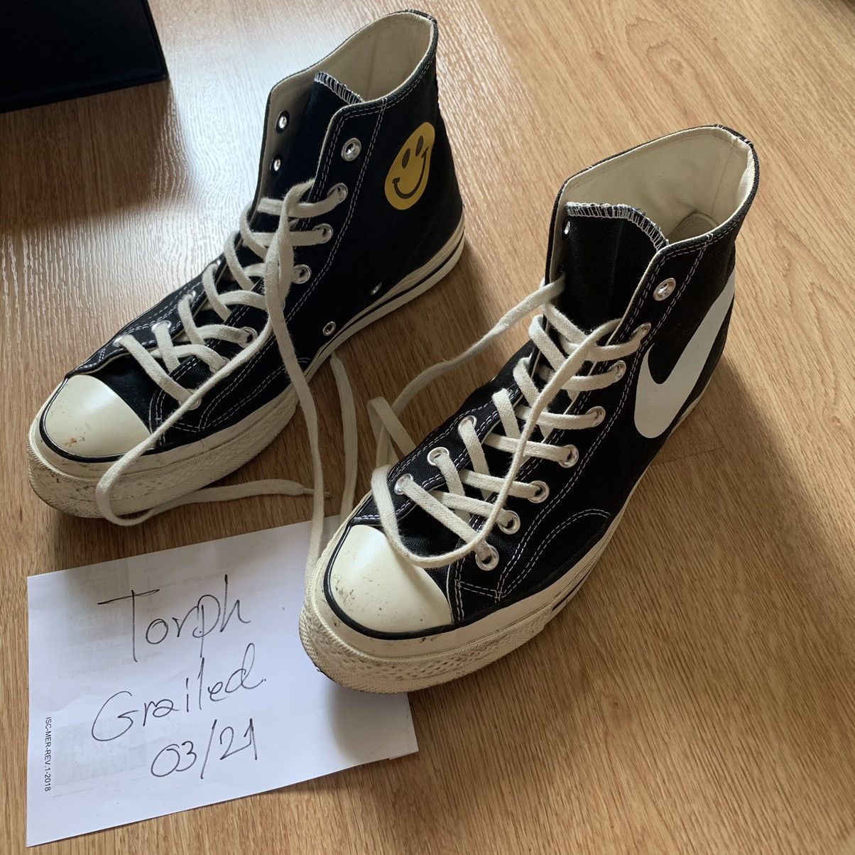Converse × Market Converse x Chinatown Market Chuck 70 Hi Bootleg | Grailed