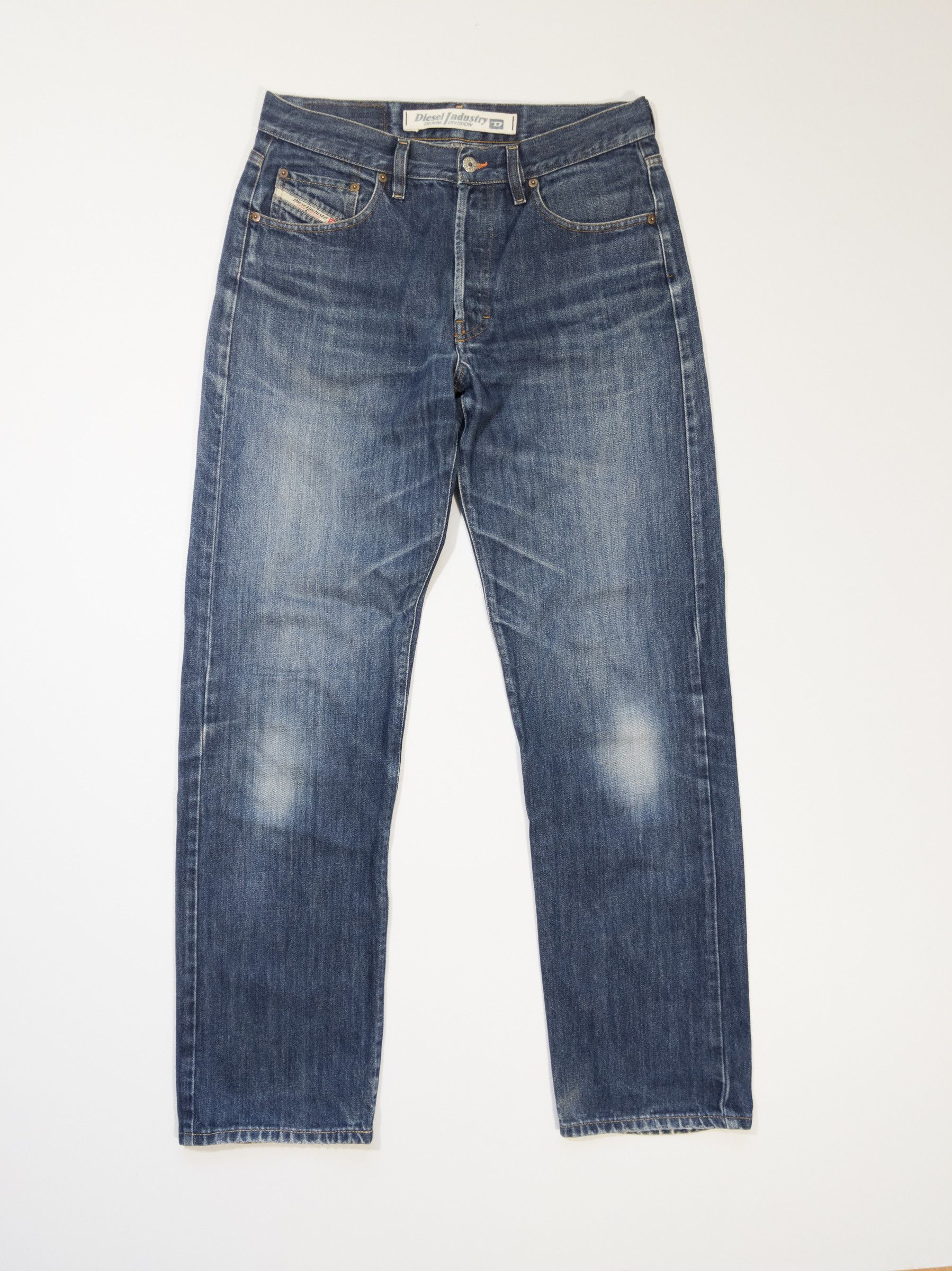 Designer × Diesel × Vintage Diesel Industry vintage denim jeans 33 ...