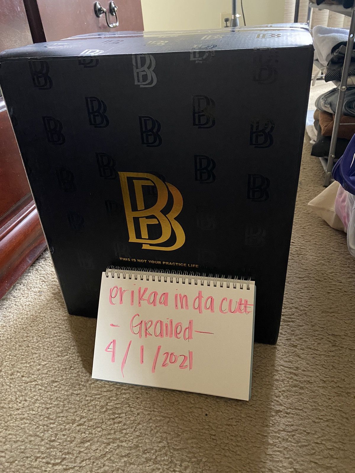 Ben Baller *RARE* Ben Baller Mini Gold Fridge | Grailed