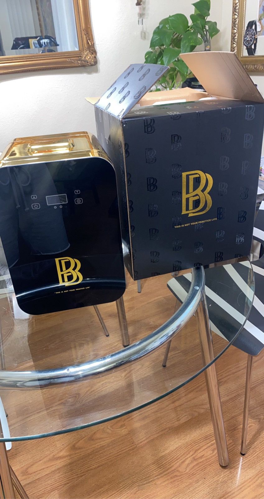Ben Baller *RARE* Ben Baller Mini Gold Fridge | Grailed