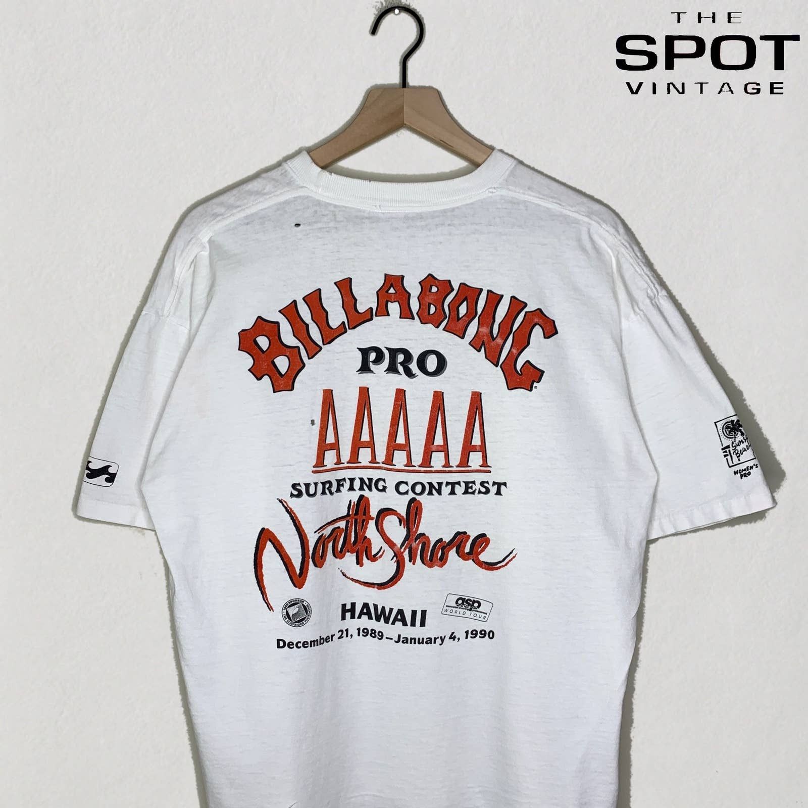 Billabong × Vintage Vtg 1990 Billabong Pro Surfing North Shore Hawaii ...
