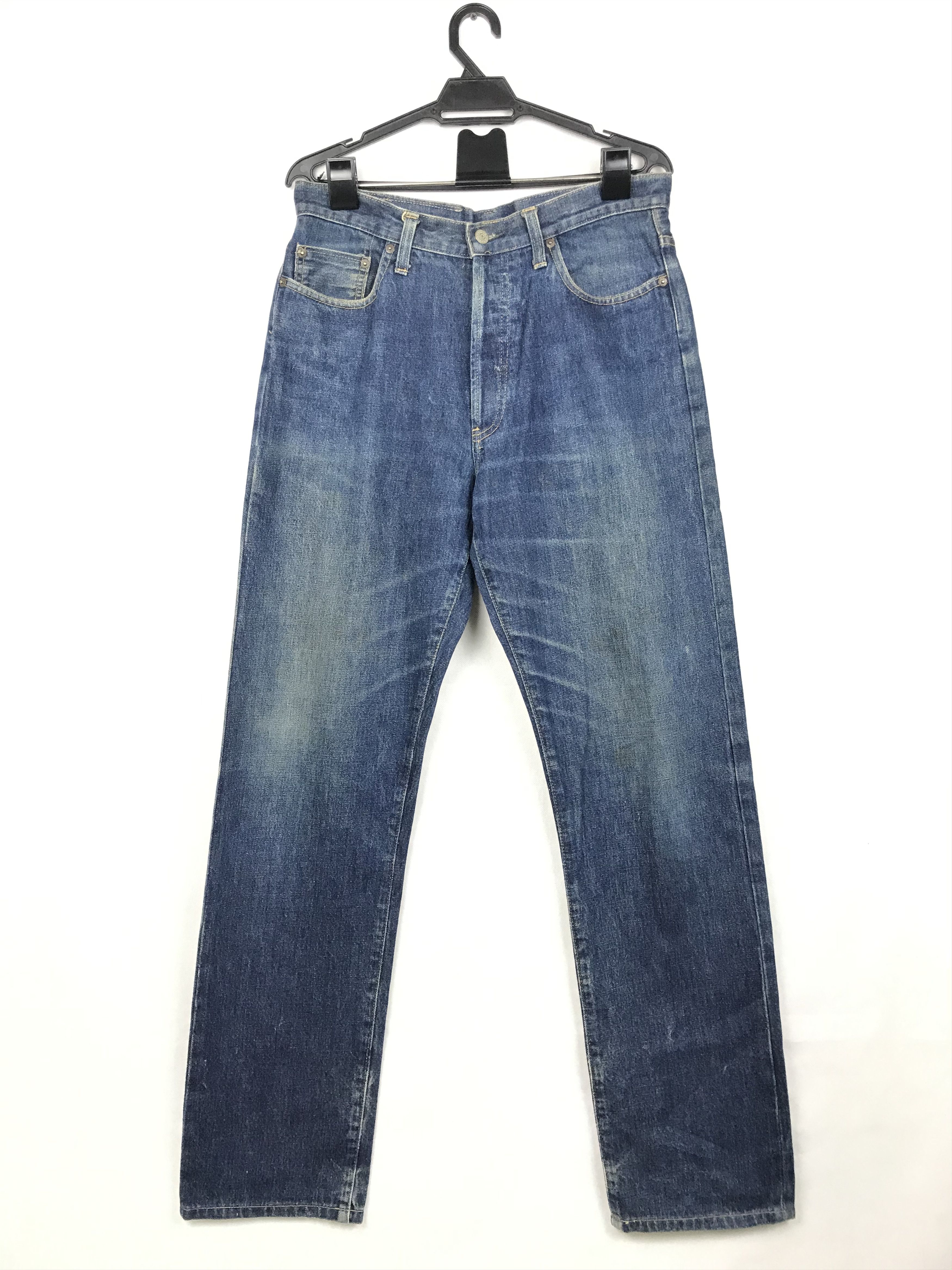 Ralph Lauren Vintage RRL Ralph Lauren distress denim selvedges jeans ...