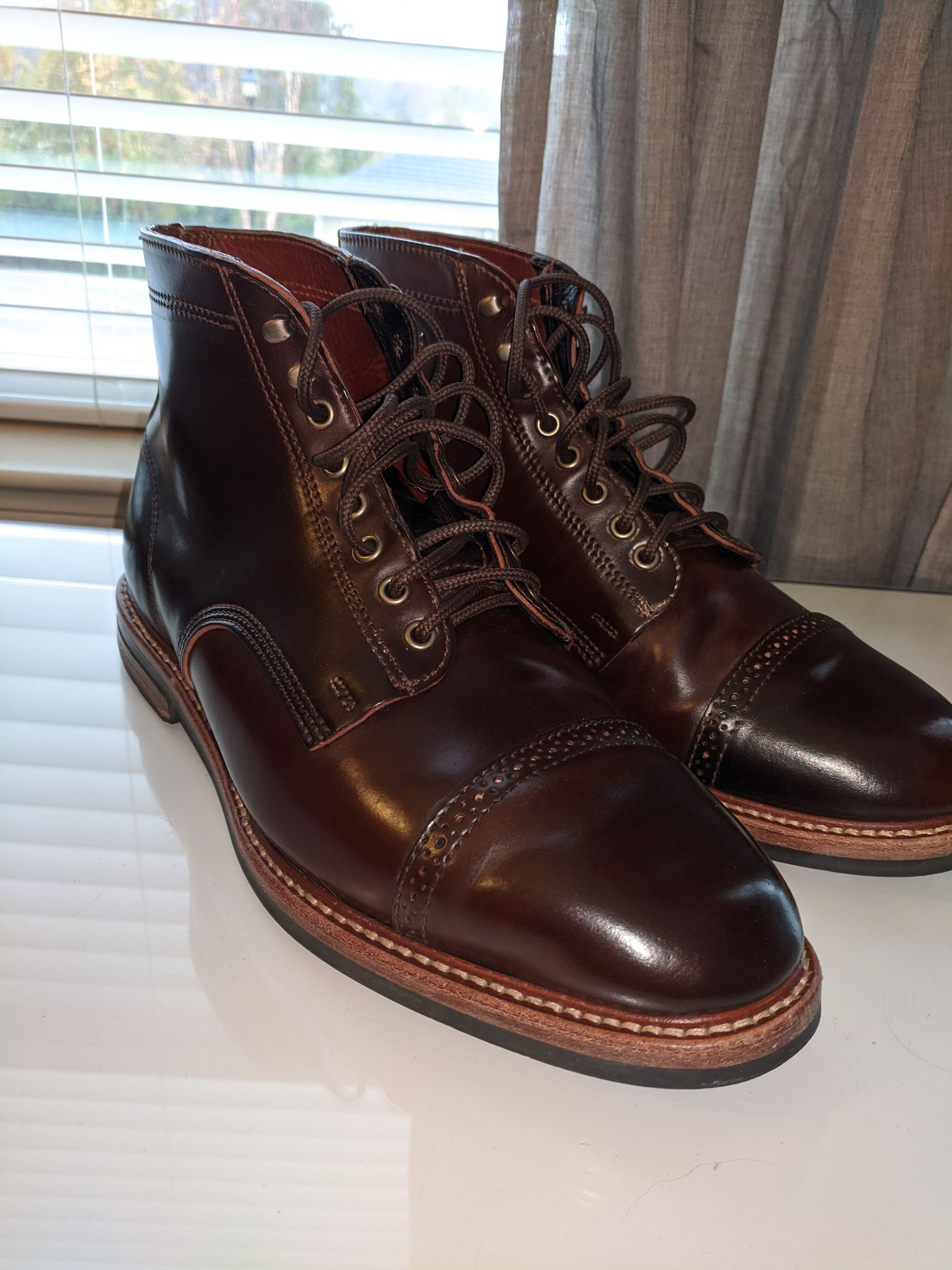 Rancourt & Co. Porter Boot - Espresso Shell Cordovan - 9EE | Grailed