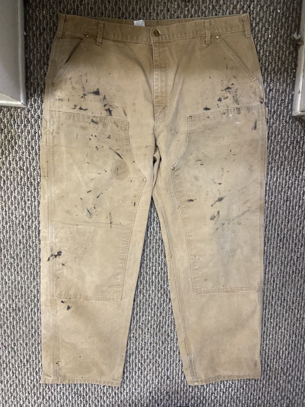 Carhartt Vintage carhartt double knee work pants | Grailed