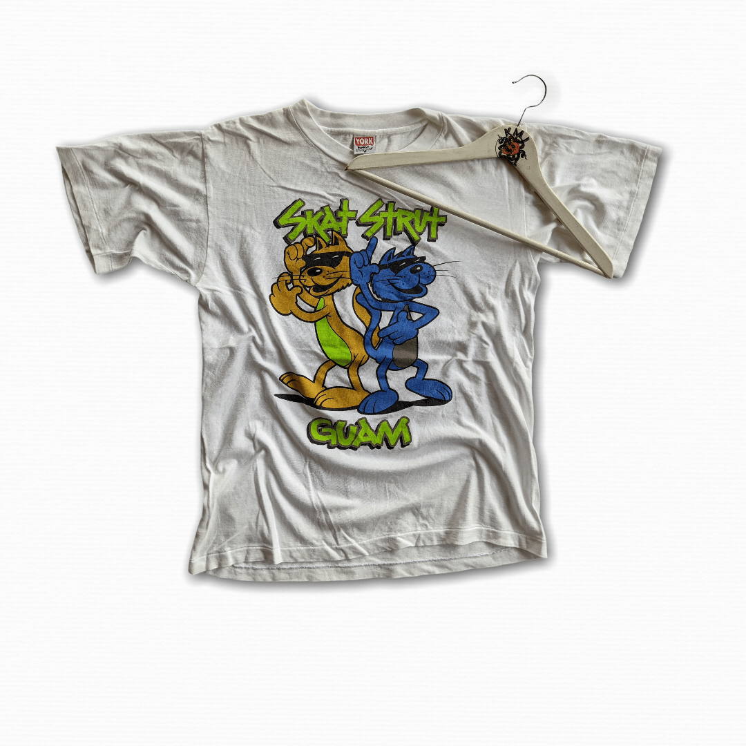 Vintage Vintage 90s MC Skat Kat X Paula Abdul Skat Strut Guam | Grailed