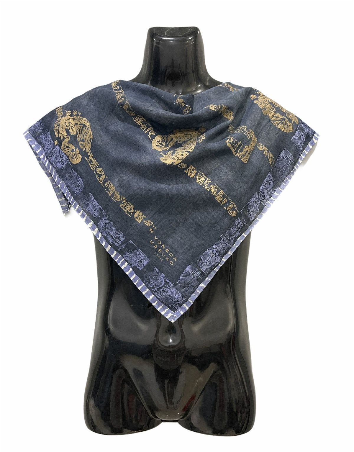 Japanese Brand YANEDO KASUKO HANDKERCHIEF SCARF | Grailed