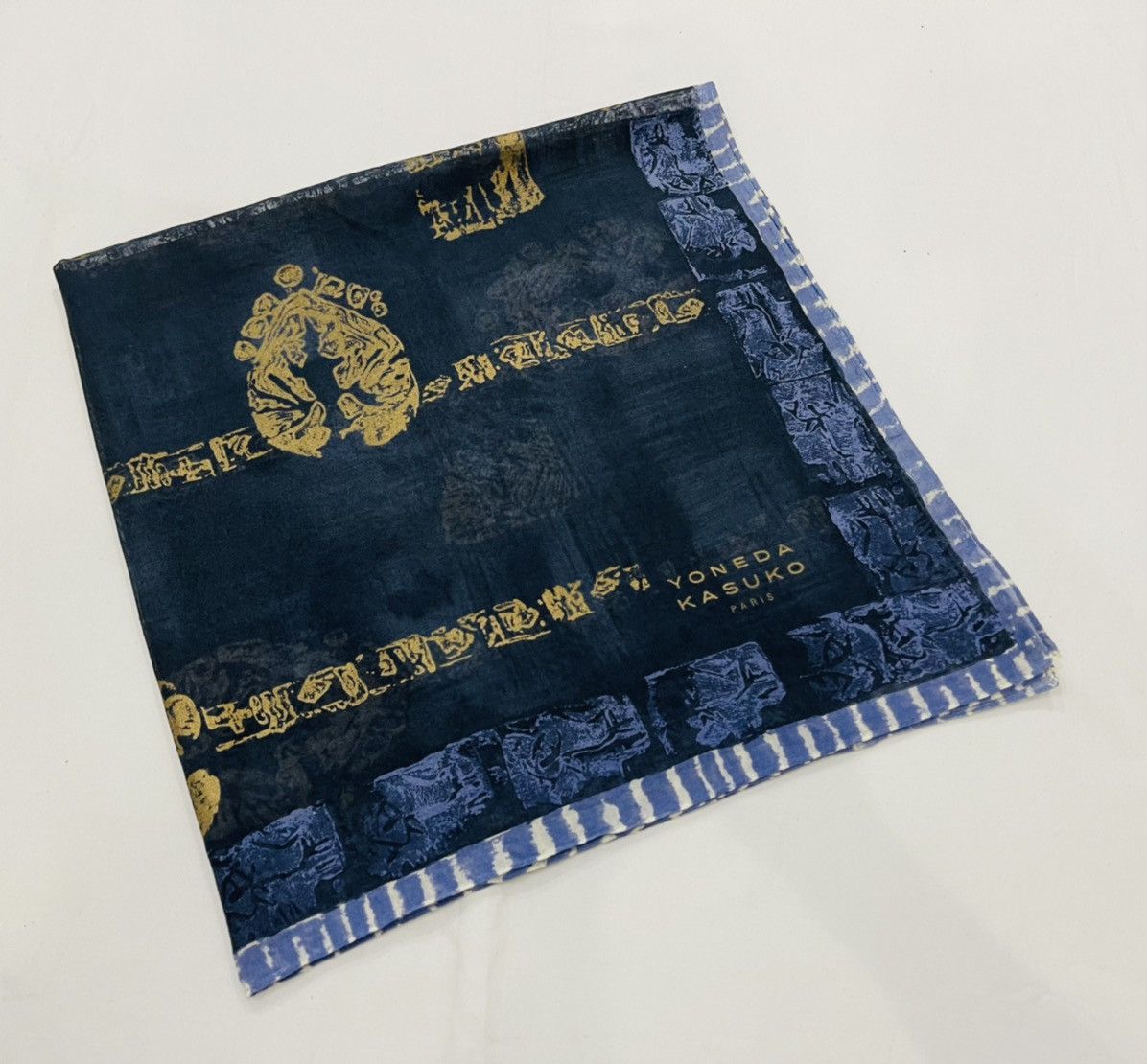 Japanese Brand YANEDO KASUKO HANDKERCHIEF SCARF | Grailed