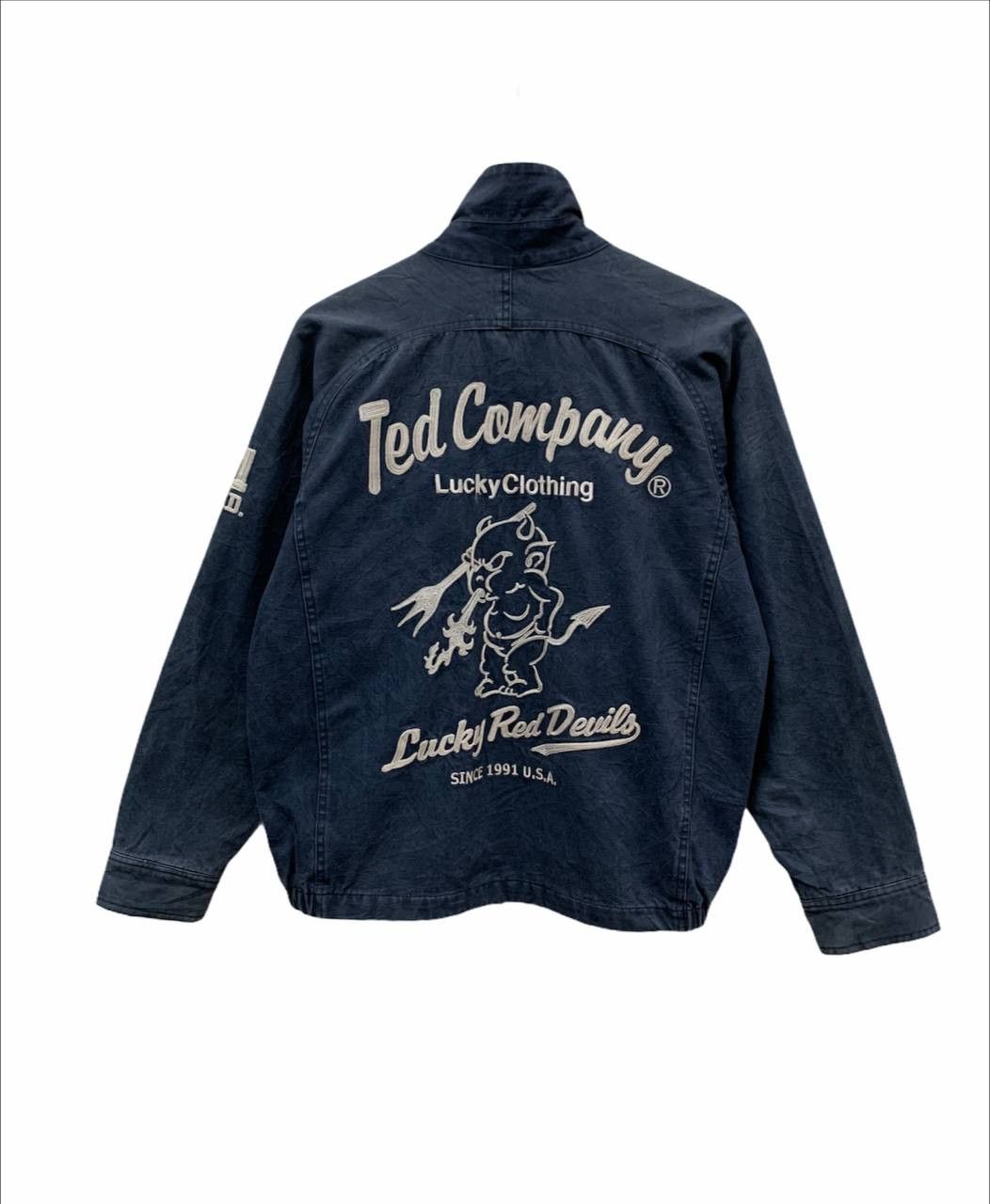 Japanese Brand × Tedman Tedman Devils Tartan Lining Jacket | Grailed