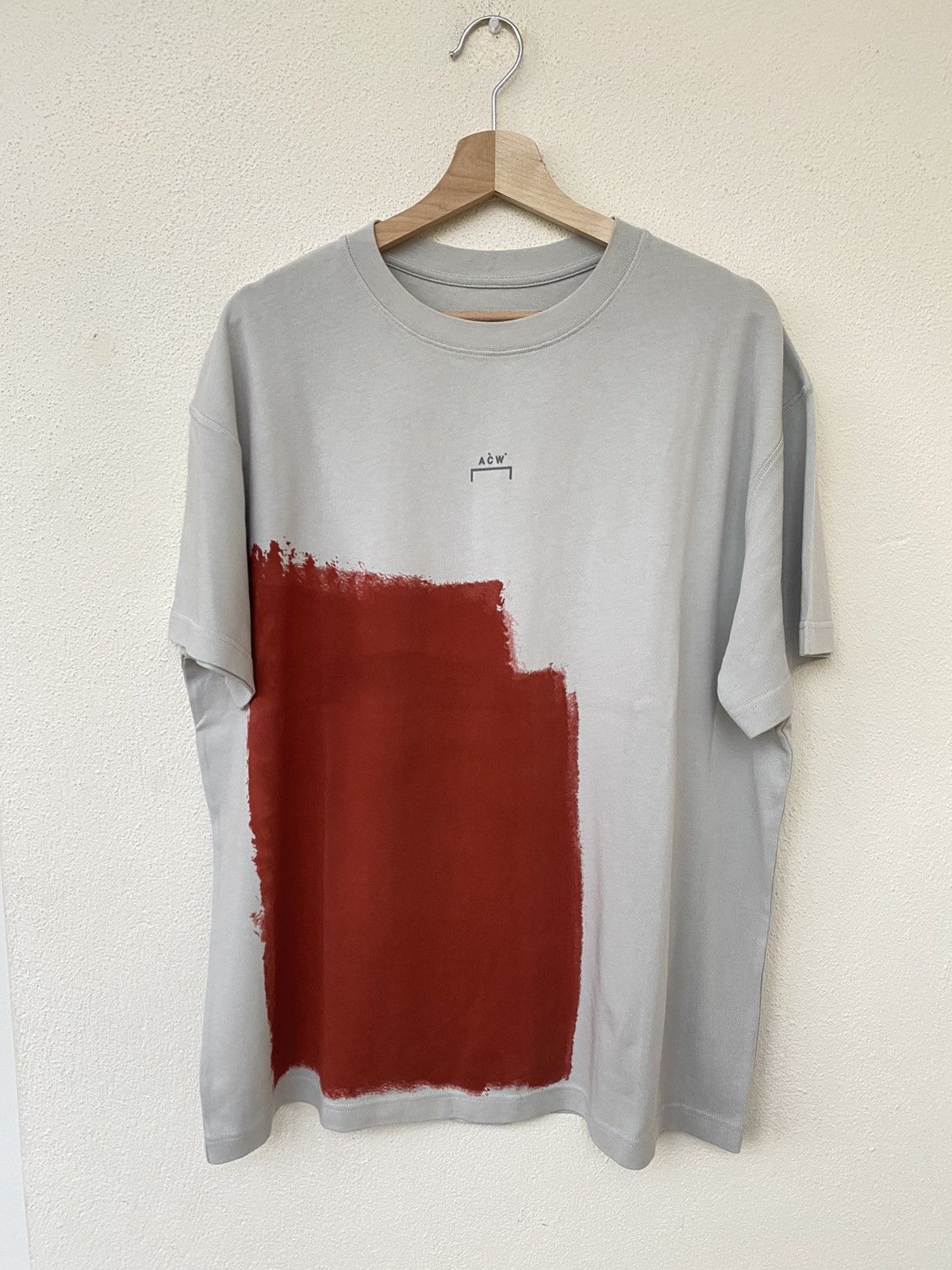 A Cold Wall A-COLD-WALL* Paint-print cotton-jersey T-shirt | Grailed