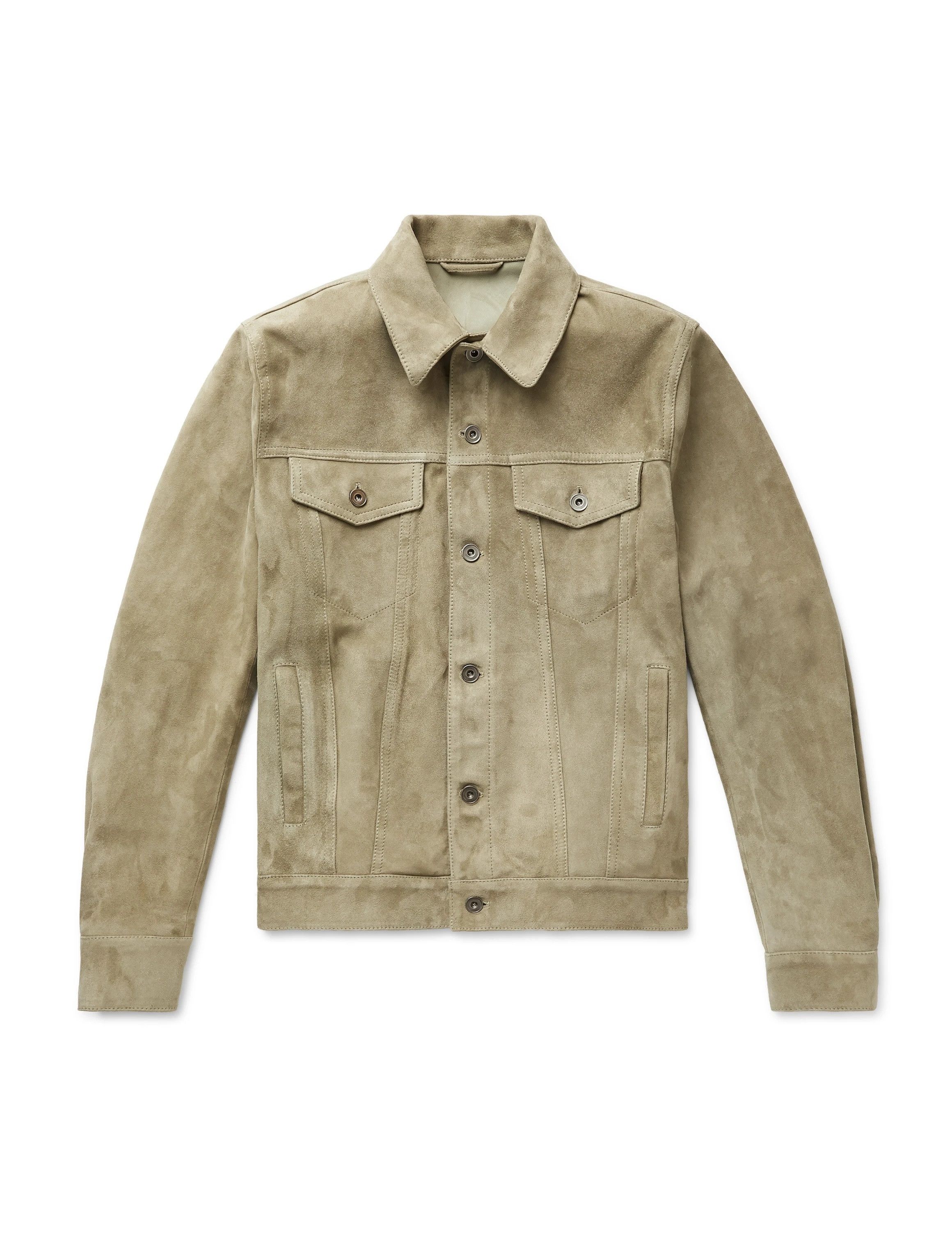 Valstar Valstar Trucker Jacket - Safari Suede | Grailed