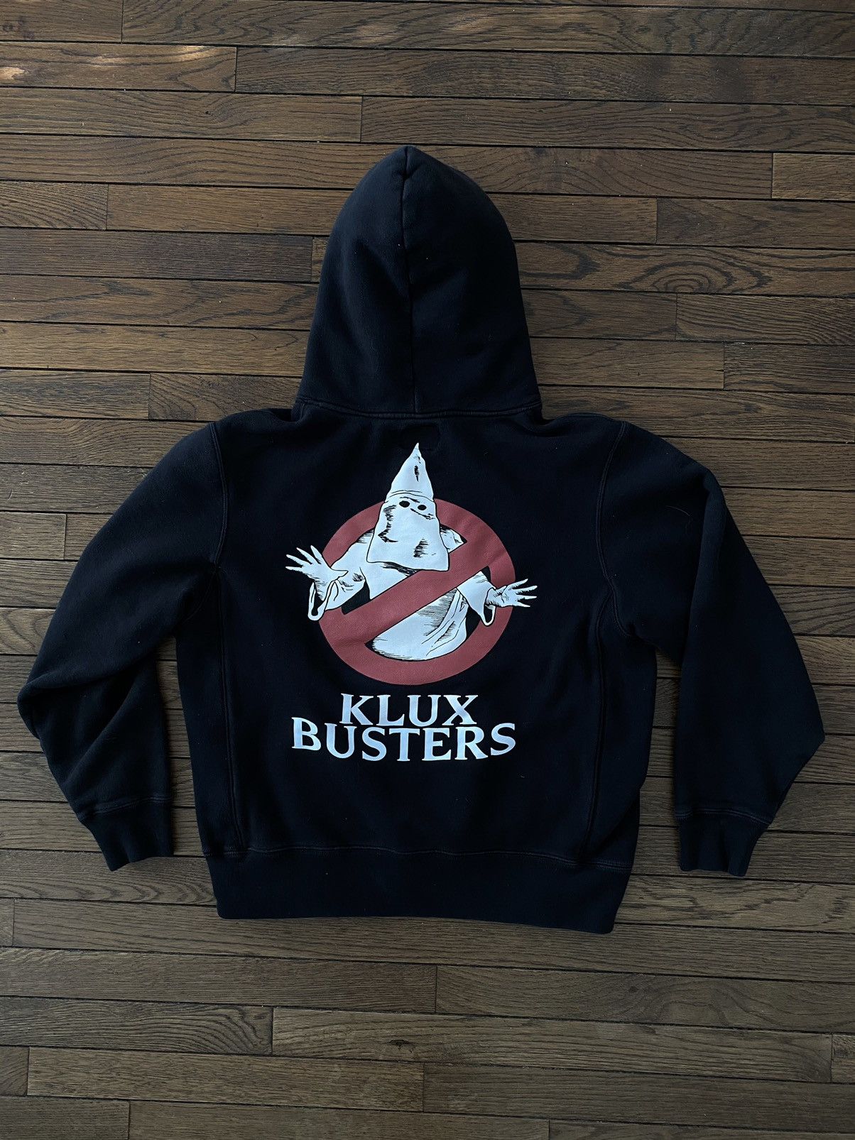 Streetwear Wckdthghts KKK “ Klux Buster “ Black Logo Hoodie Medium M 🥣 ...