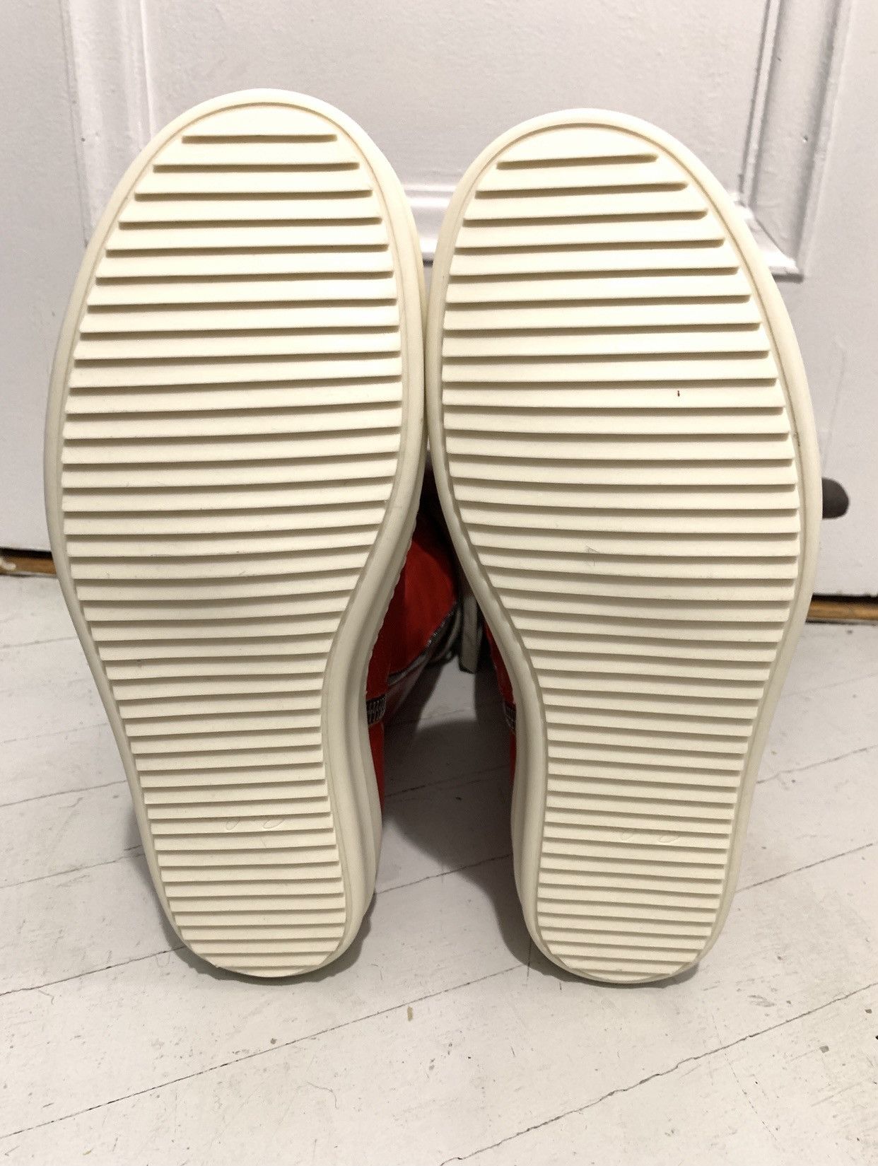 Rick Owens SS21 RED CARGOBASKETS | Grailed