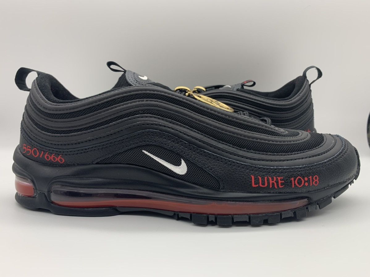 Nike Lil Nas X x MSCHF Air Max 97 "Satan Shoe | Grailed