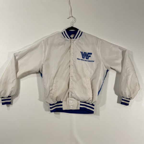 Wwf VERY RARE 80s OG WWF Ultimate Warrior Bomber Jacket | Grailed