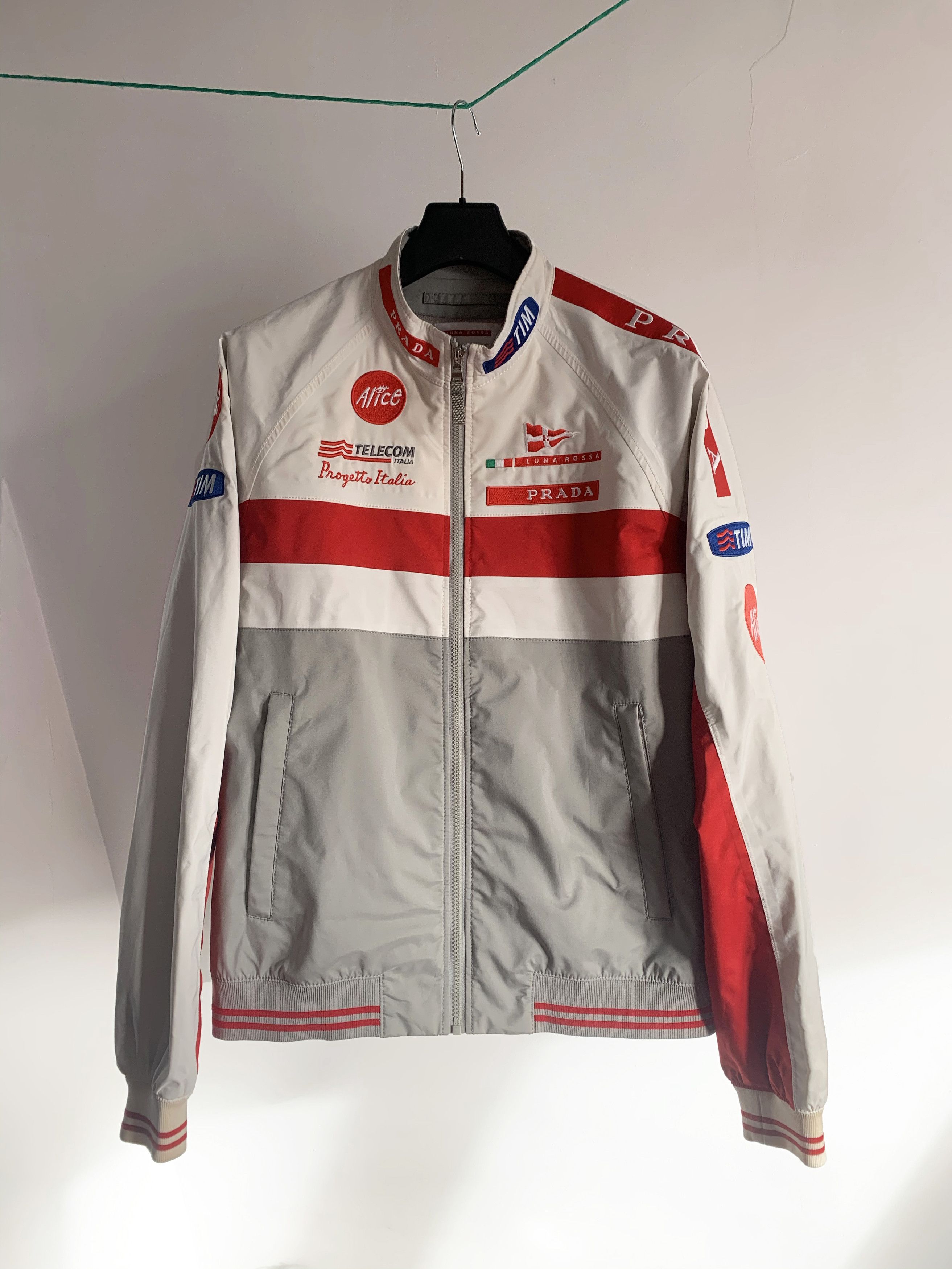 Prada Prada Luna Rossa 2005 Sailing/Racer Nylon Jacket Bomber | Grailed