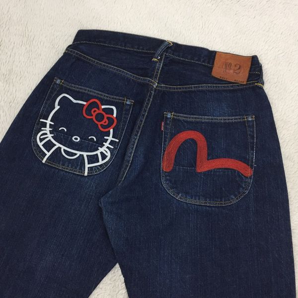 Evisu Evisu x Hello Kitty Selvedge Jeans | Grailed