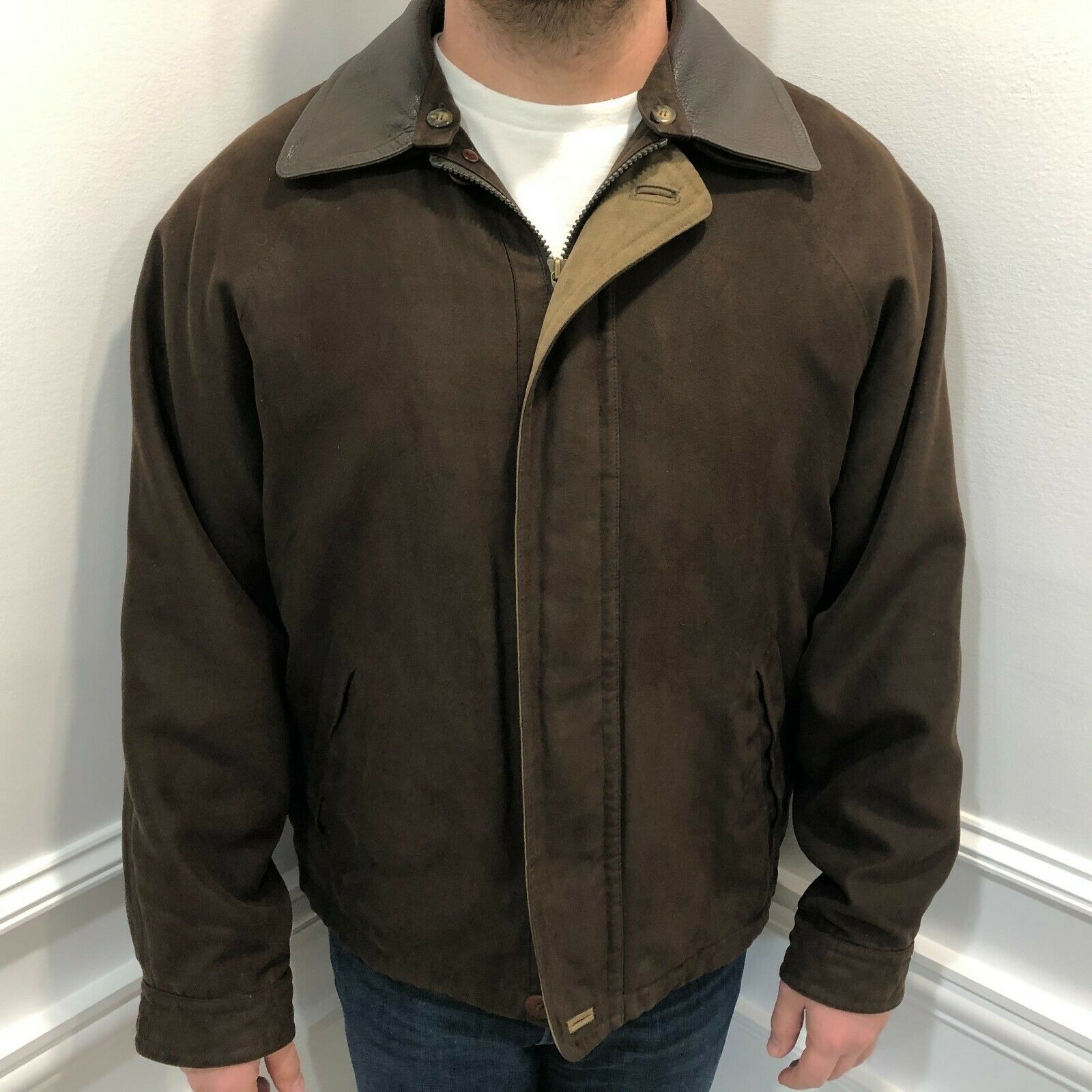 Rainforest Rainforest M Barn Coat Field Jacket Brown Microfiber | Grailed