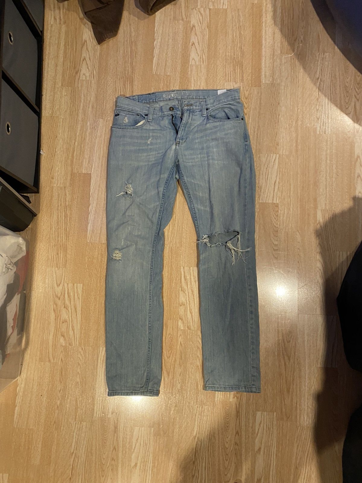 Free World Clothing Co Ripped Jeans | Grailed