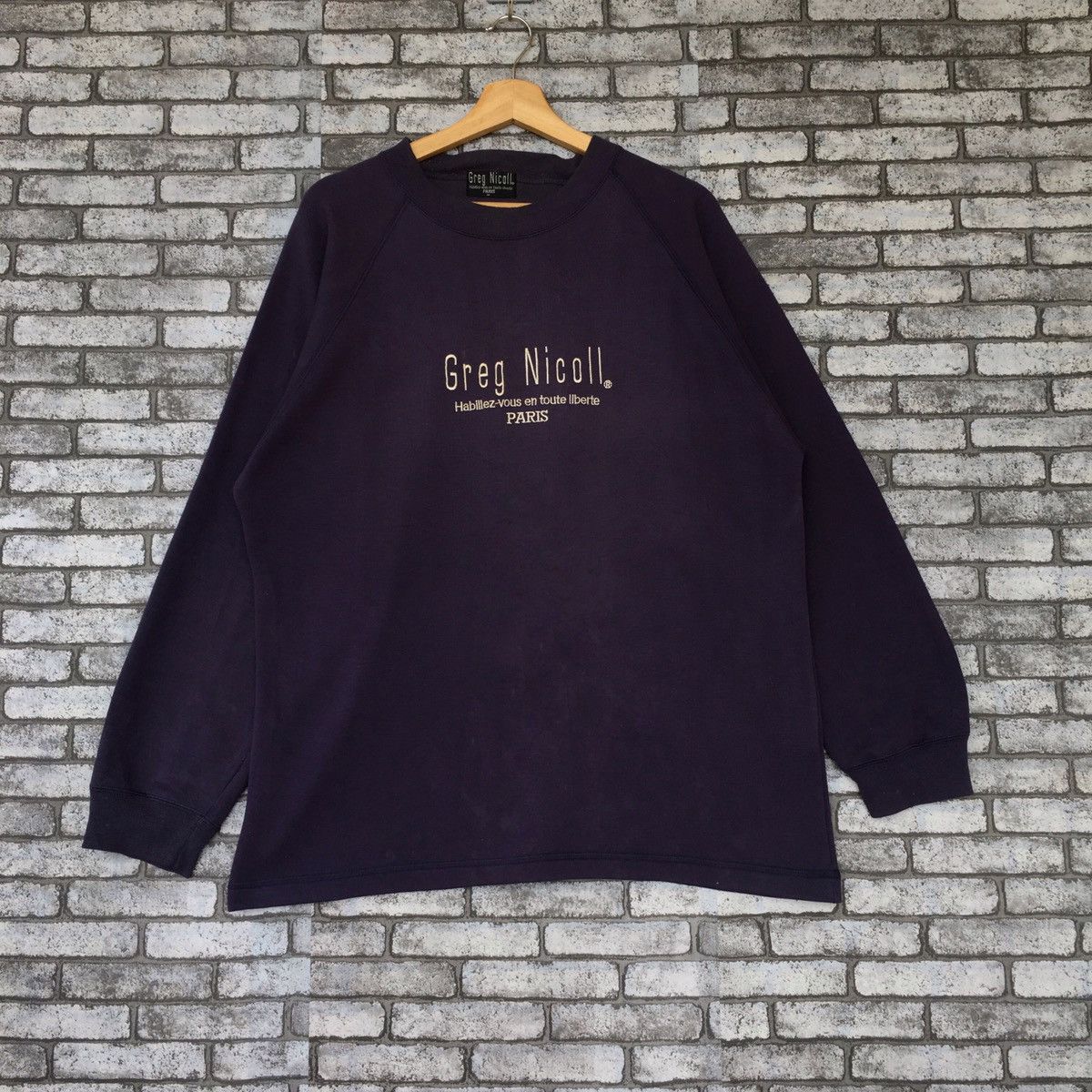 Japanese Brand × Vintage Greg Nicoll Habillez-vouse en toute liberte ...