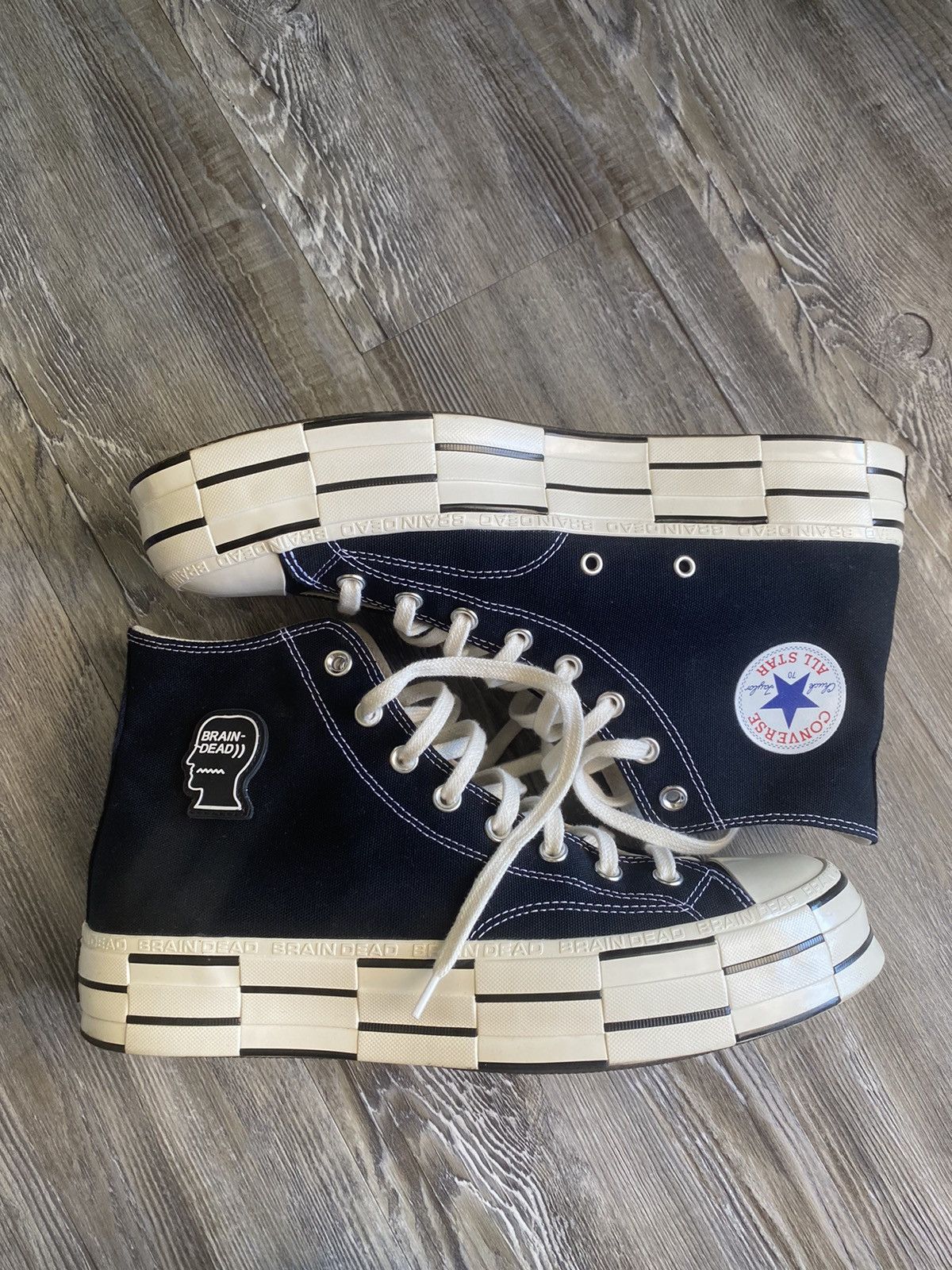 Brain Dead × Converse Brain Dead x Converse Chuck 70 hi | Grailed