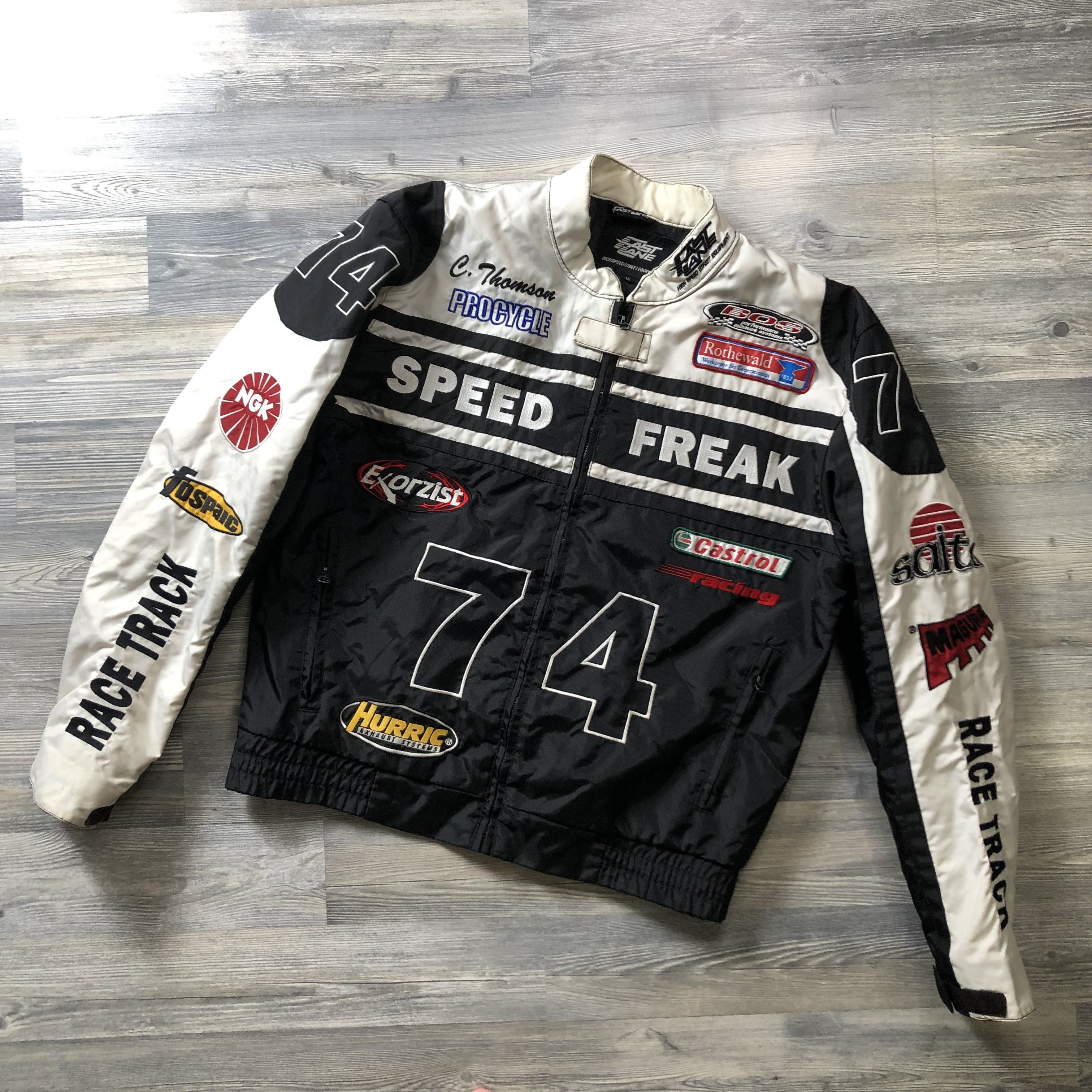Racing × Vintage 🔥 Vintage SPEED FREAK racing Bombers | Grailed