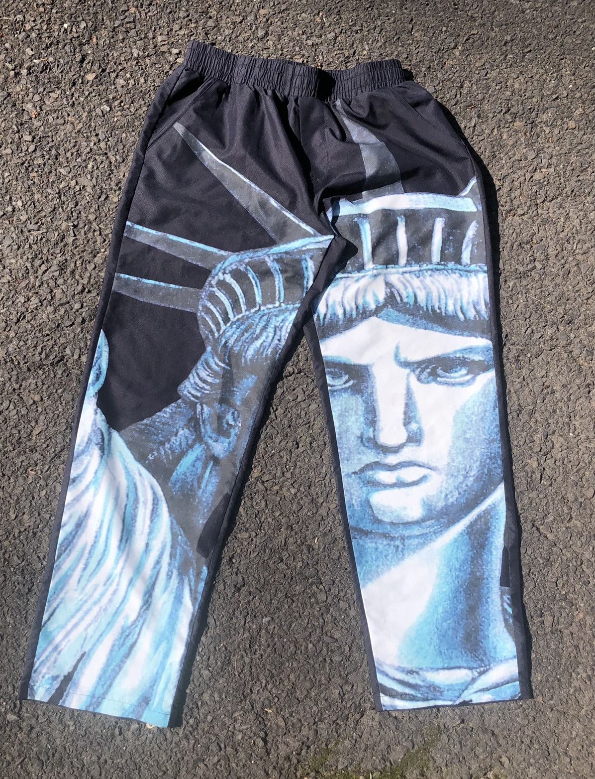 Market CTM Statue of Liberty Swishy Pants | Grailed