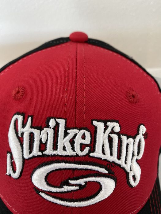 Streetwear Dad Trucker Cap Strike King Logo | Grailed