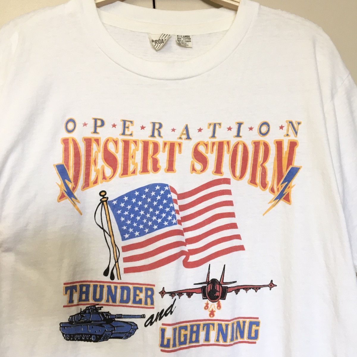Vintage Vintage military operation desert storm shirt size large | Grailed