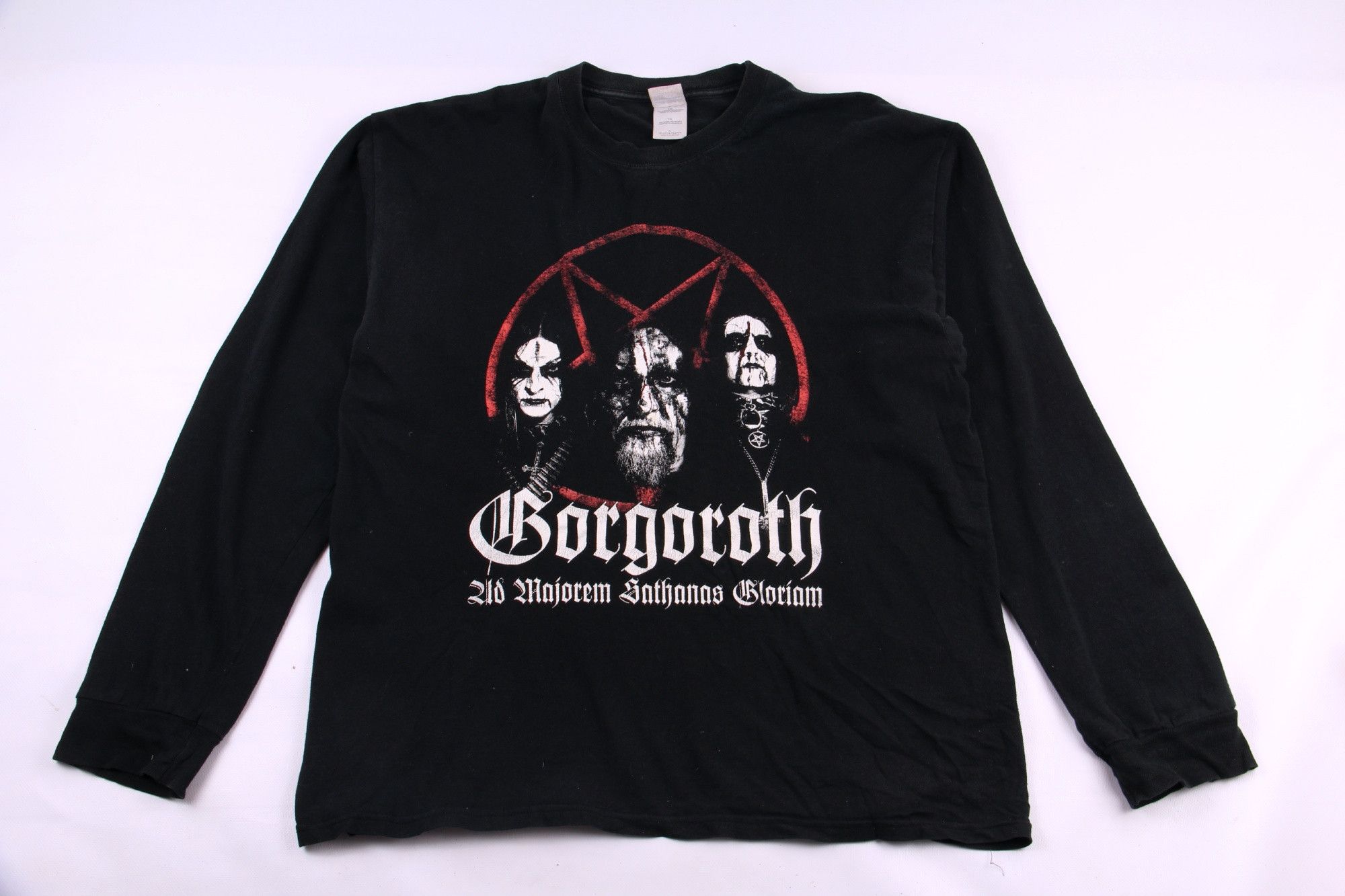Band Tees × Vintage Gorgoroth 90s Long Sleeve | Grailed