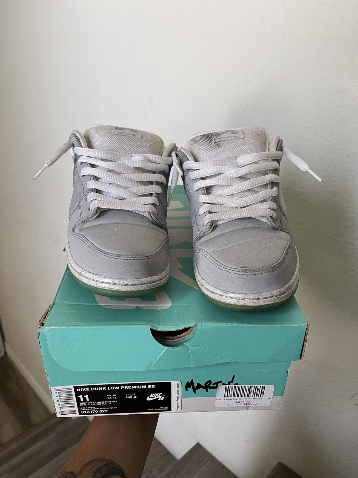 Nike SB Dunk Low Marty McFly 2015 | Grailed