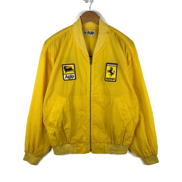 Vintage Vintage Agip Jacket Agip Formula 1 Ferrari Team | Grailed