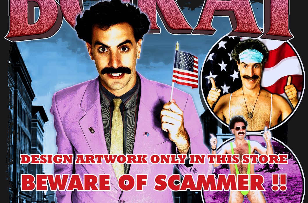 Vintage BORAT - Its Very Nice Rap Hip Hop Bootleg Homage 90s tshirt ...