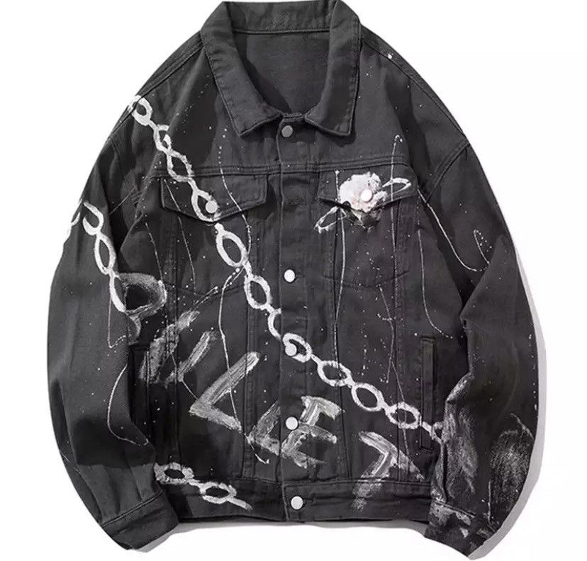 Vintage Chains denim jacket | Grailed