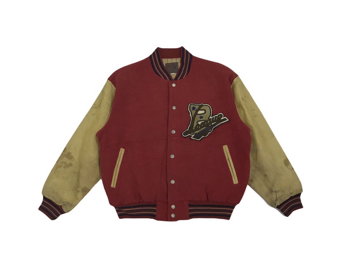 Japanese Brand × Vintage Vintage Ba-Tsu Studio Varsity Jacket | Grailed