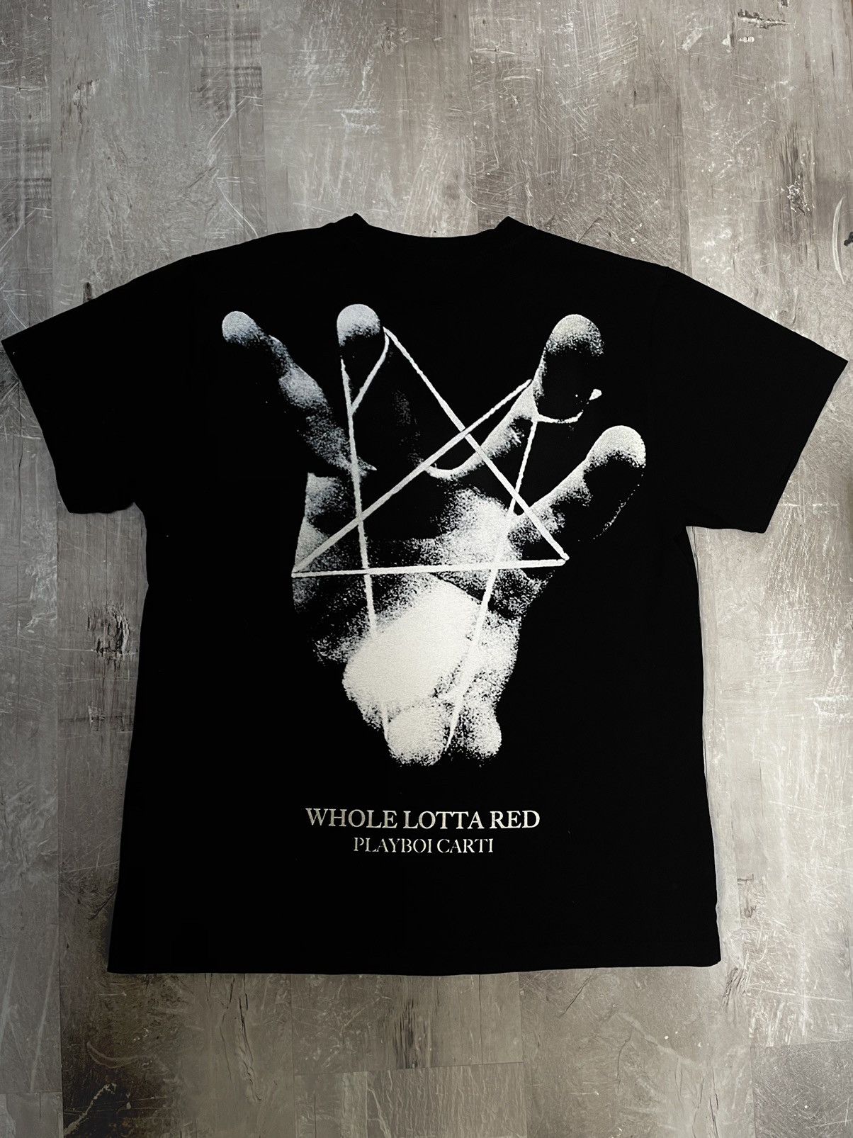 AWGE × Playboi Carti Playboi Carti 'TEETH TEE' Whole Lotta Red Merch ...