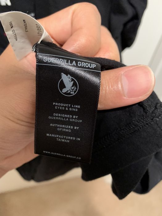 Guerrilla Group Oversized Ocular Sounds Tee | Grailed