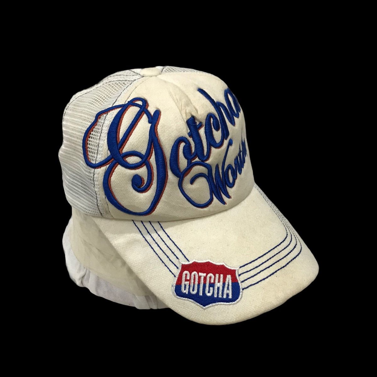 Gotcha Gotcha Worthy Surf Hard Trucker Hats Caps | Grailed