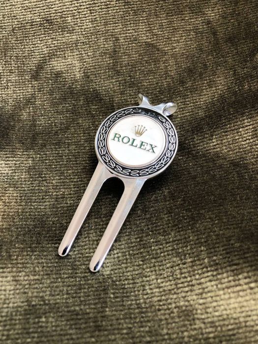 Rolex ROLEX LOGO GOLF BALL MARKER AND DIVOT TOOL BY GOLF DESIGN | Grailed