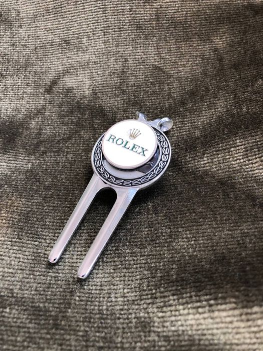 Rolex ROLEX LOGO GOLF BALL MARKER AND DIVOT TOOL BY GOLF DESIGN | Grailed