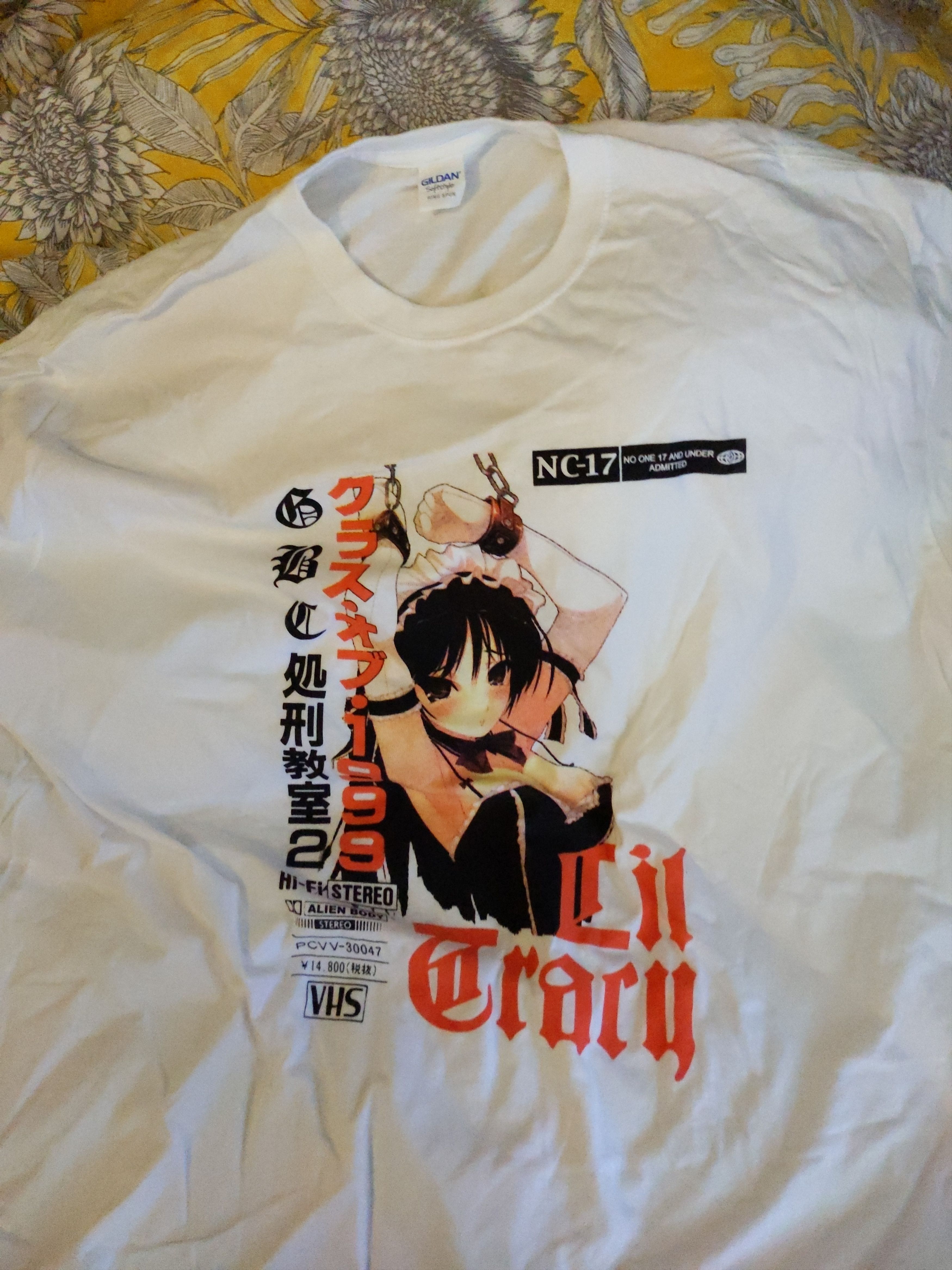 Band Tees × GOTHBOICLIQUE × Pictureplane Alien Body LIL TRACY VHS T ...