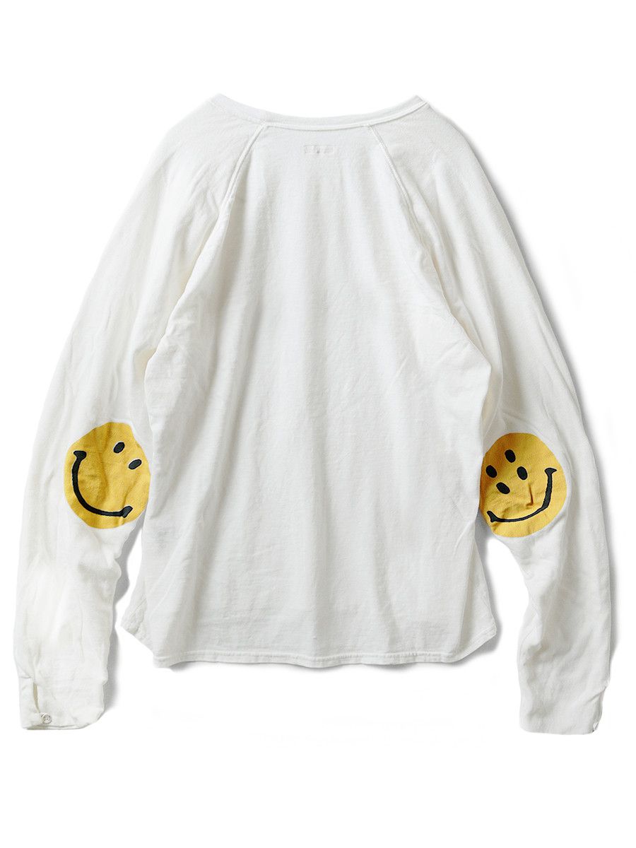 Kapital Long Sleeve Gauze Elbow Smiley | Grailed