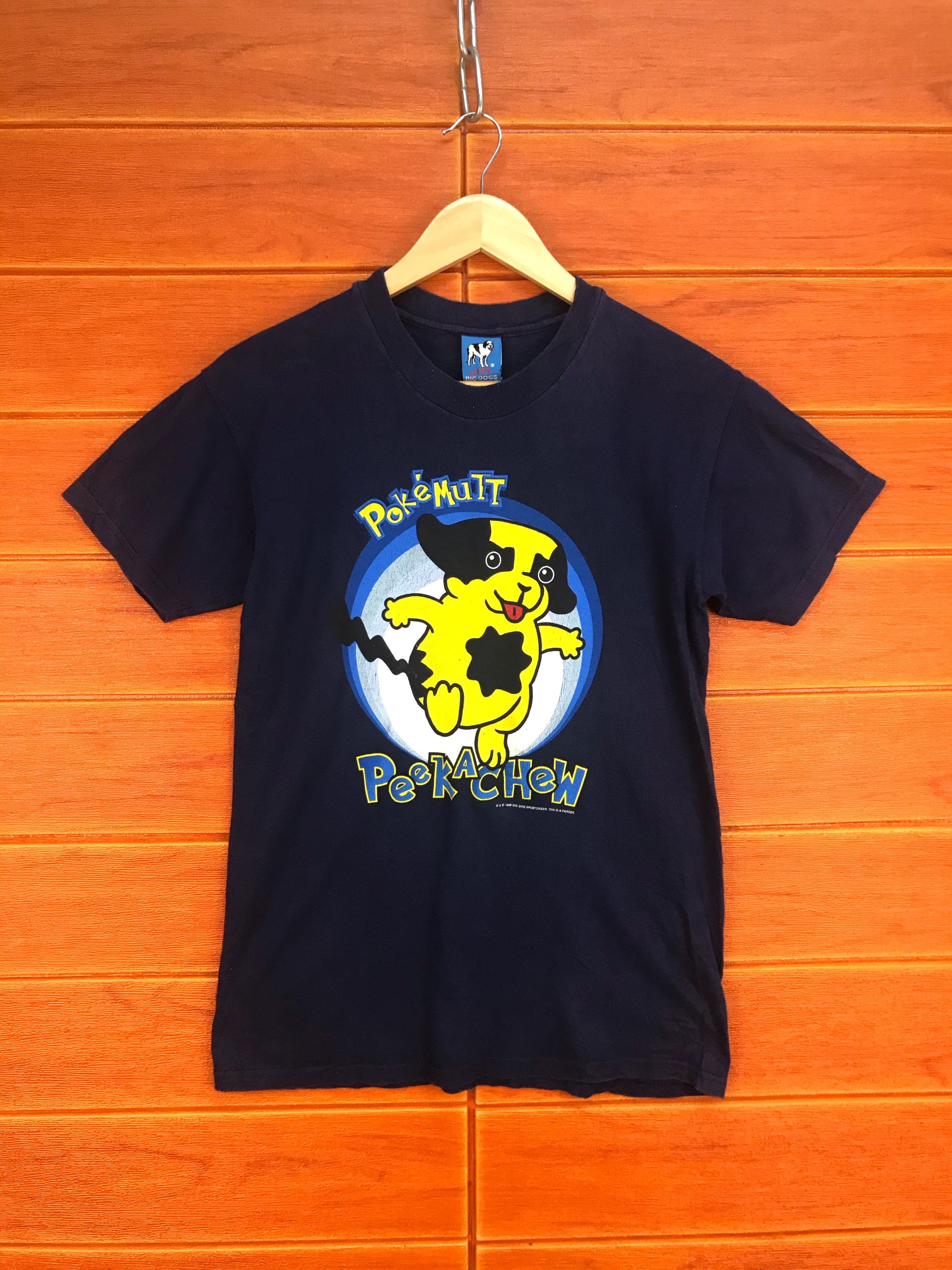 Big Dogs × Pokemon × Vintage Vintage 90s Pokemutt Peekachew Big Dog ...