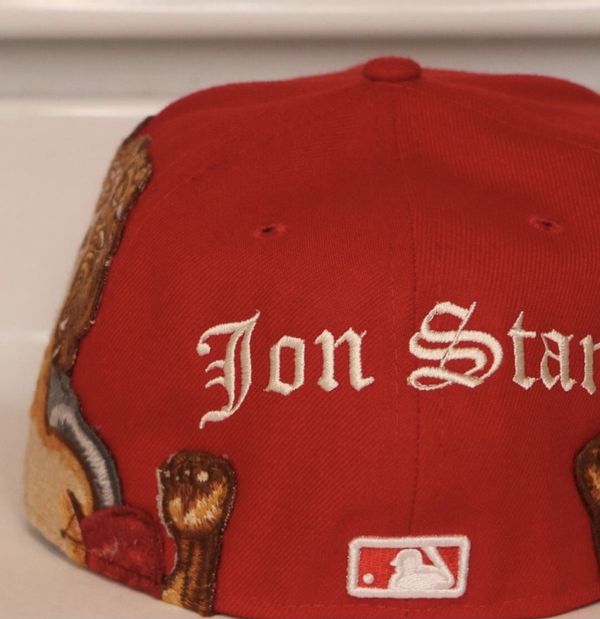 New Era Jon Stan New York Yankees Fitted W/ Angel Patch | Grailed